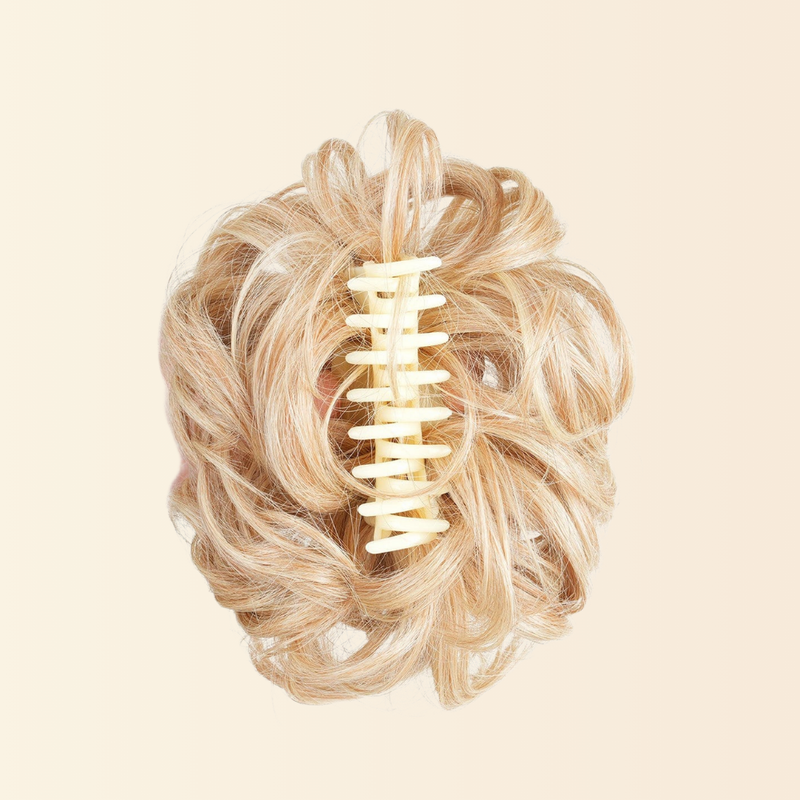 Effortless Boho Messy Bun Hairstyle with Ease| Juvabun Hair Extension