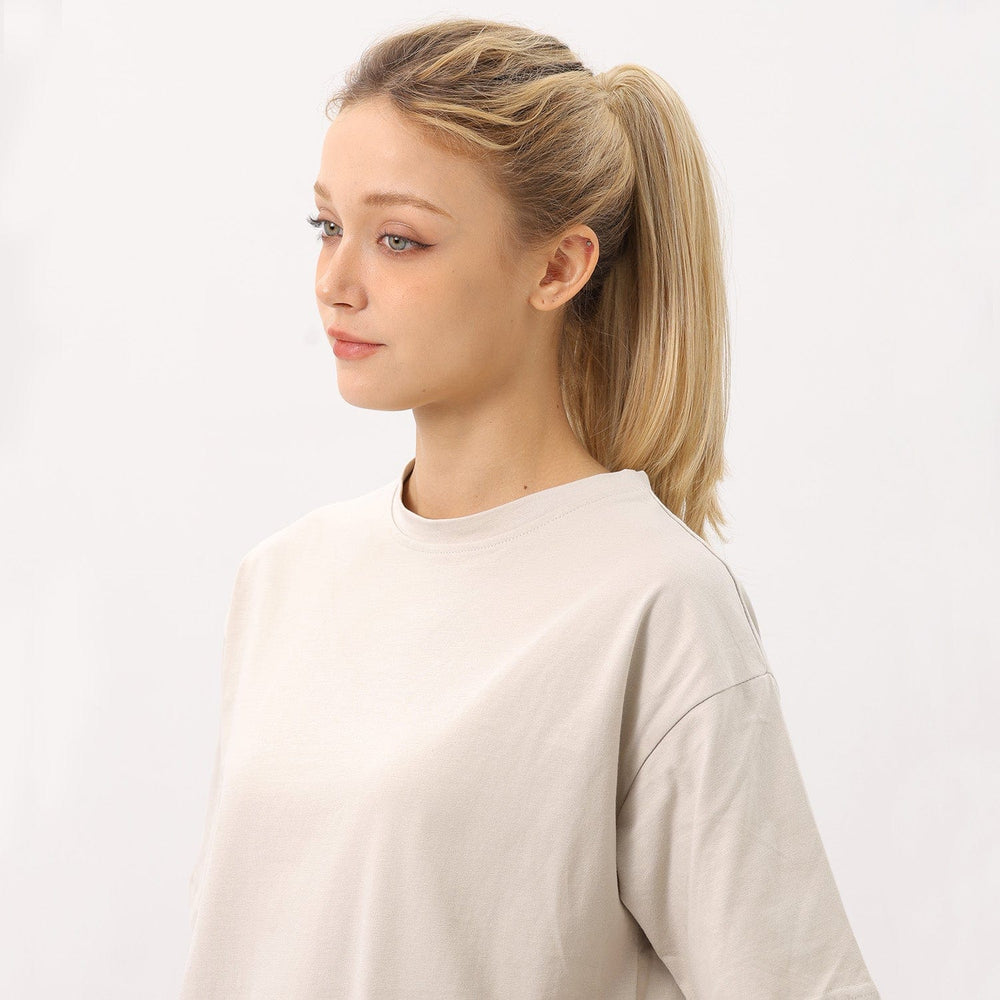 Glam w/Claw Clip Straight Ponytail Extension 17|Juvabun Hair Extension