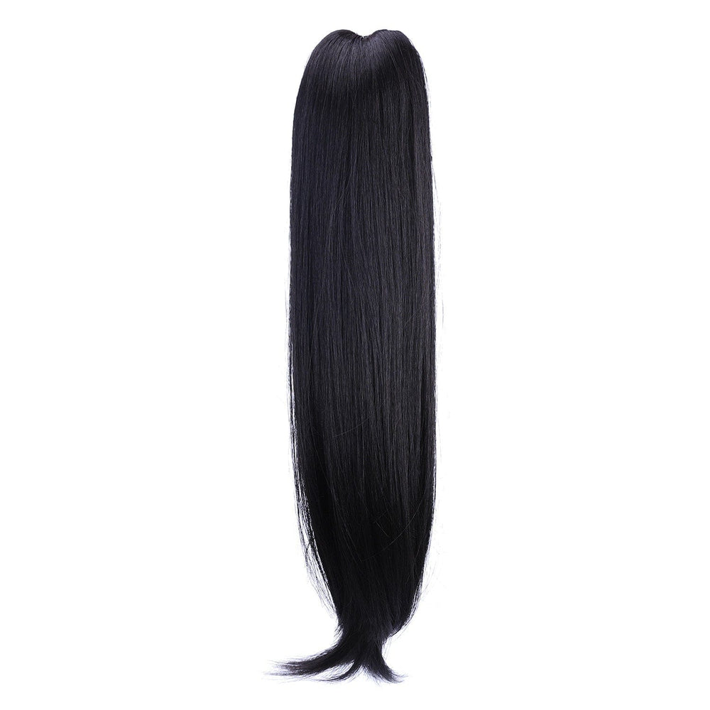 Glam w/Claw Clip Straight Ponytail Extension 17|Juvabun Hair Extension