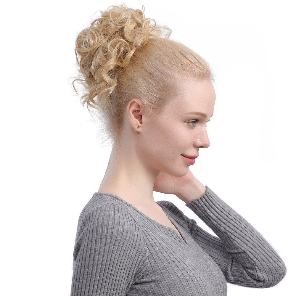Uplift Your Look Clip-In Curled Bun| IJuvabun Easy Hair Extensions