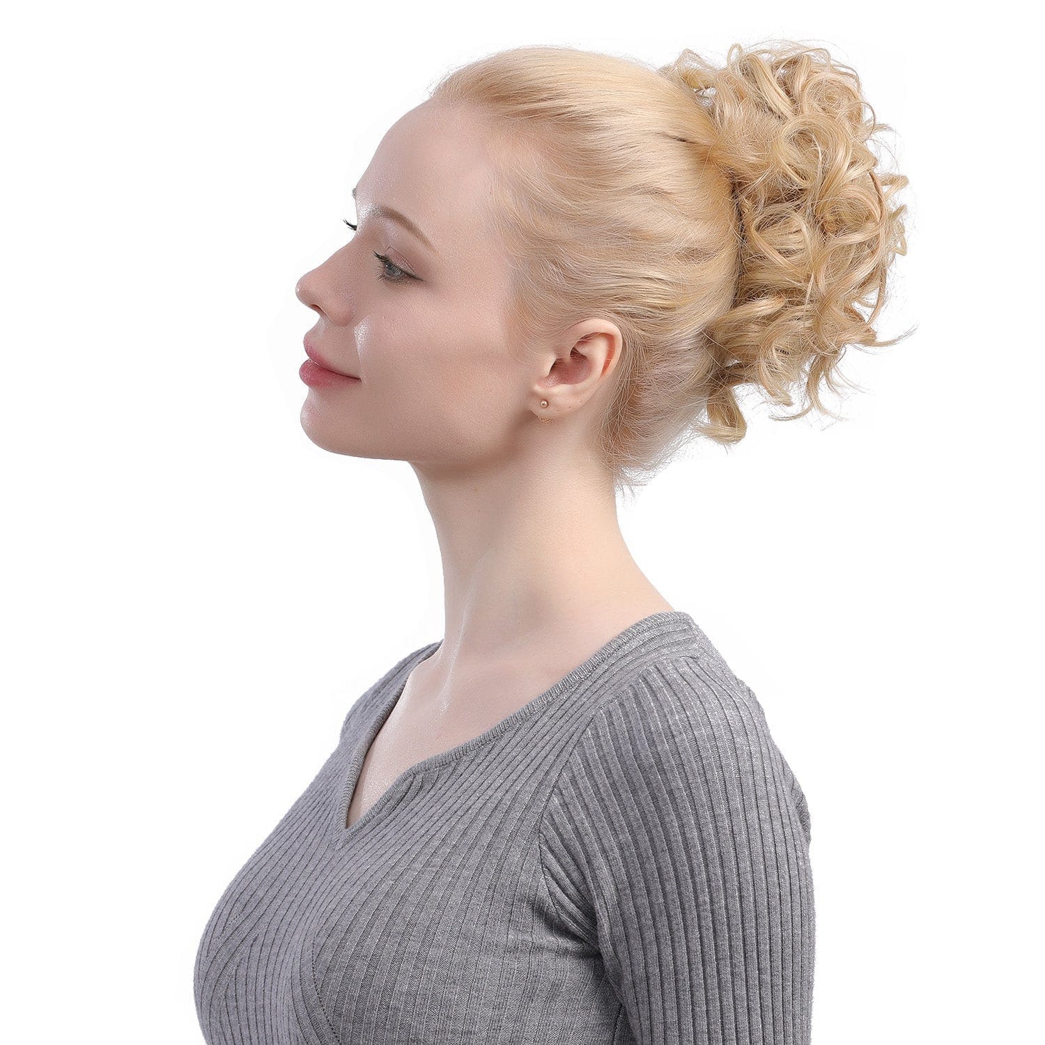 Uplift Your Look Clip-In Curled Bun| IJuvabun Easy Hair Extensions